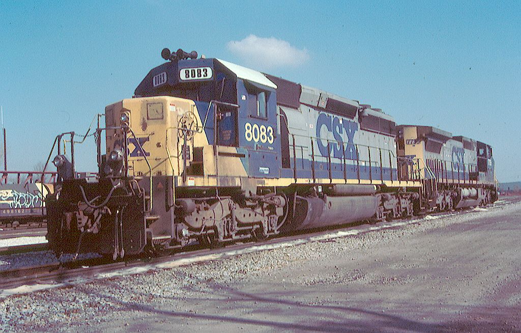 CSX SD-40-2 8083